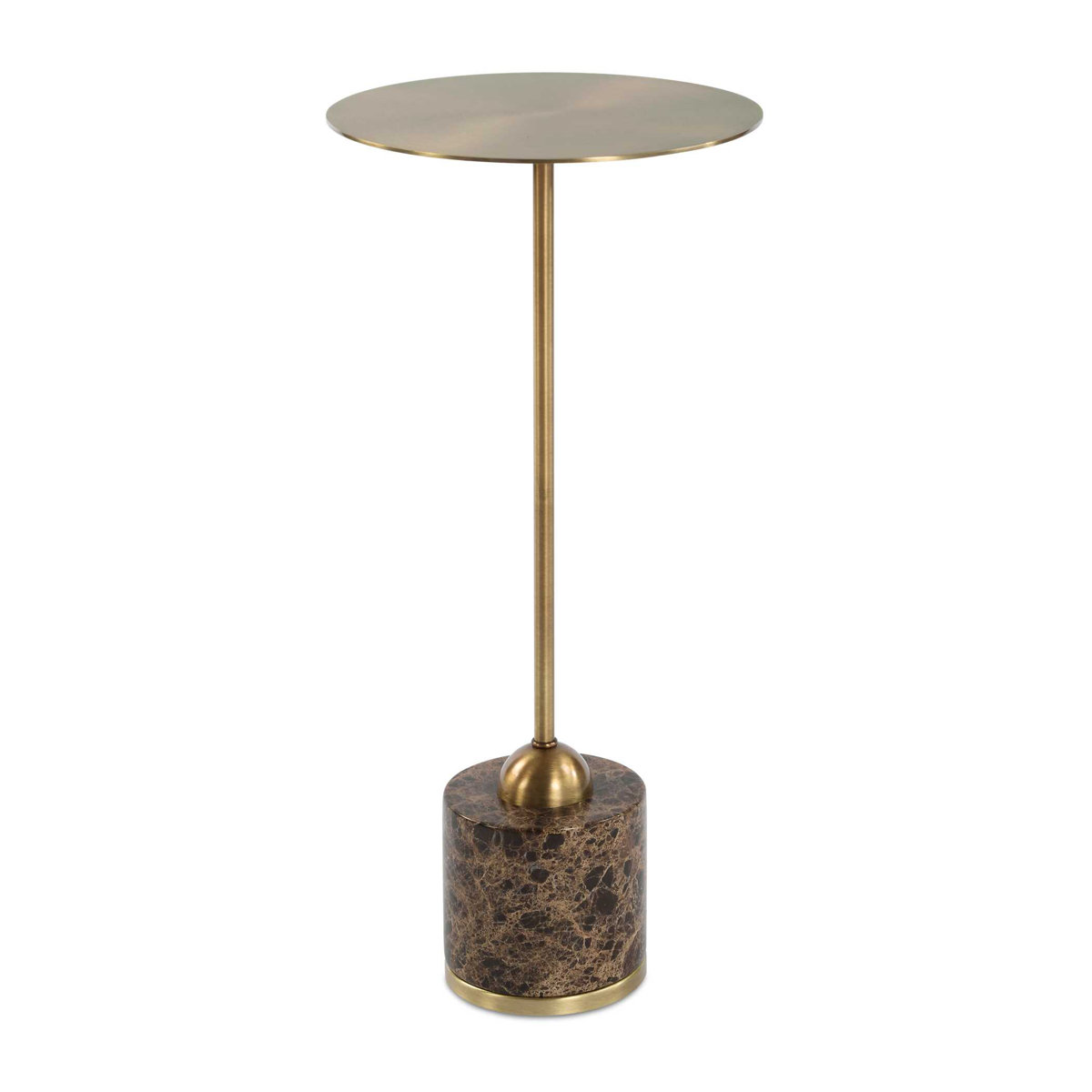 Uttermost Verlin Brass Drink Table - Wayfair Canada